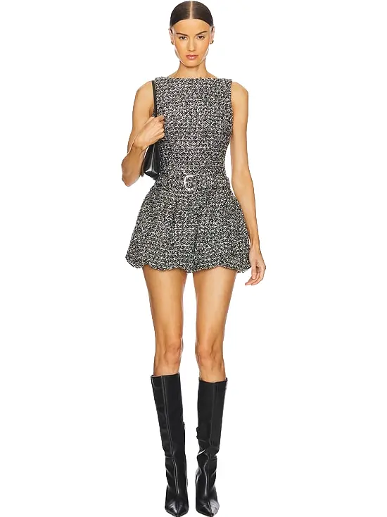 LOVERS AND FRIENDS Whitley Mini Dress - Grey