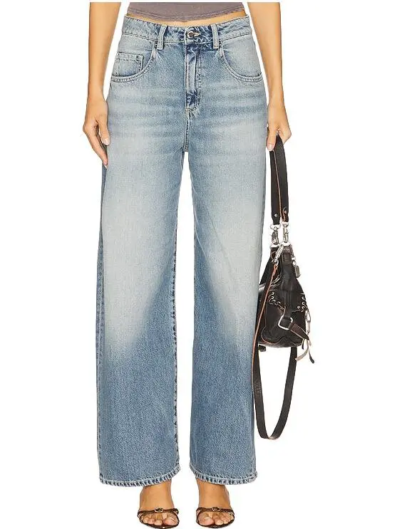 ICON DENIM LA Poppy Wide-leg Jeans - Vintage