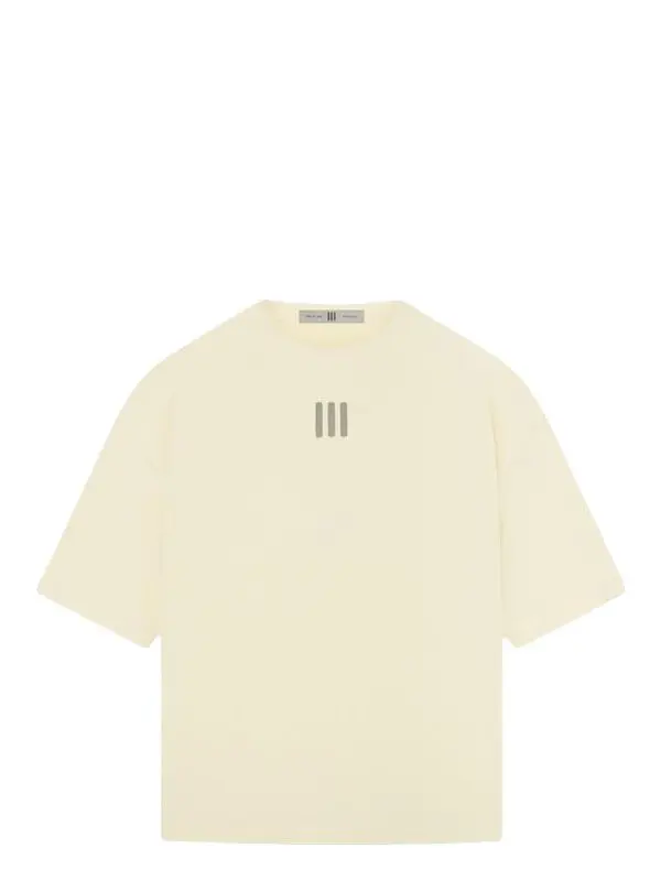 Fear Of God Athletics Performance Jersey Tee Shirt - Pale Yellow
