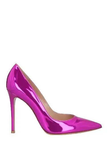 GIANVITO ROSSI Leather Stiletto Pumps - Pink