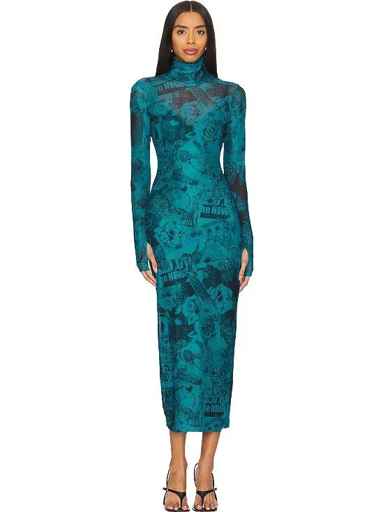 AFRM Shailene Dress - Teal