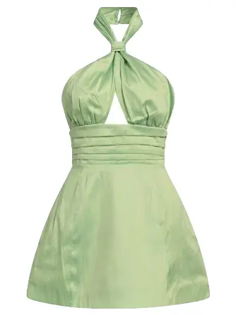JIJIL Halterneck Mini Dress - Green