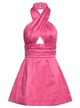 JIJIL Halterneck Mini Dress - Pink