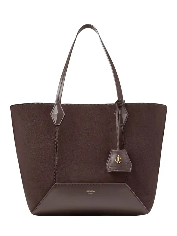 JIMMY CHOO Diamond Tote Bag - Brown