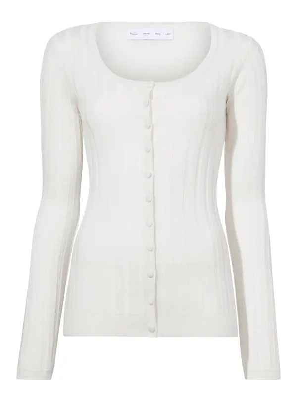 Proenza Schouler White Label Hattie Cardigan - White