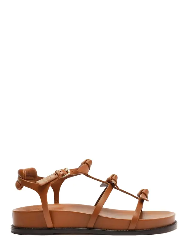 ALEXANDRE BIRMAN Lolita Flat Sandals - Brown