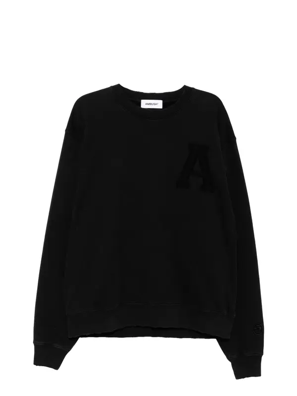 AMBUSH Distressed Sweatshirt - Black