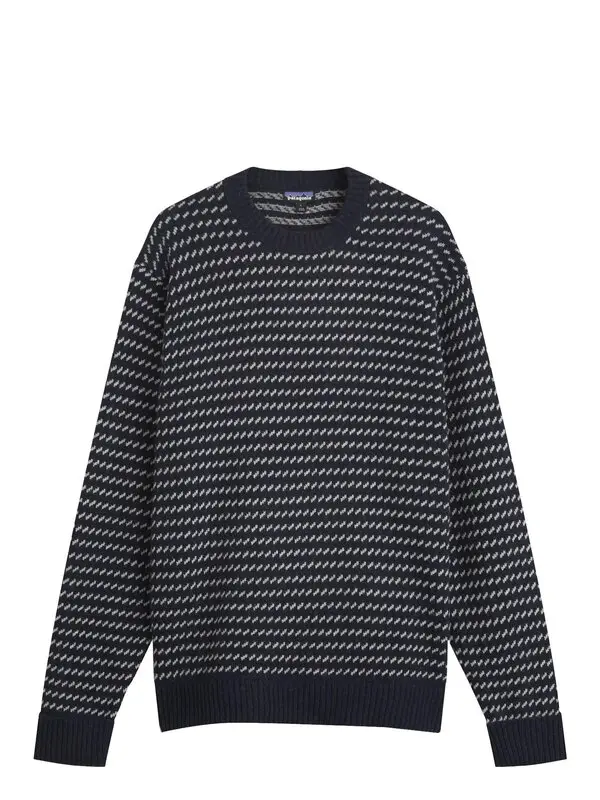 Patagonia Recycled Wool Crew Knit - Classic Navy