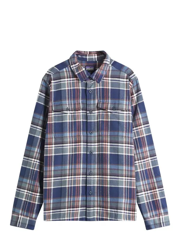 Patagonia Fjord Flannel Shirt - Adventurer New Navy