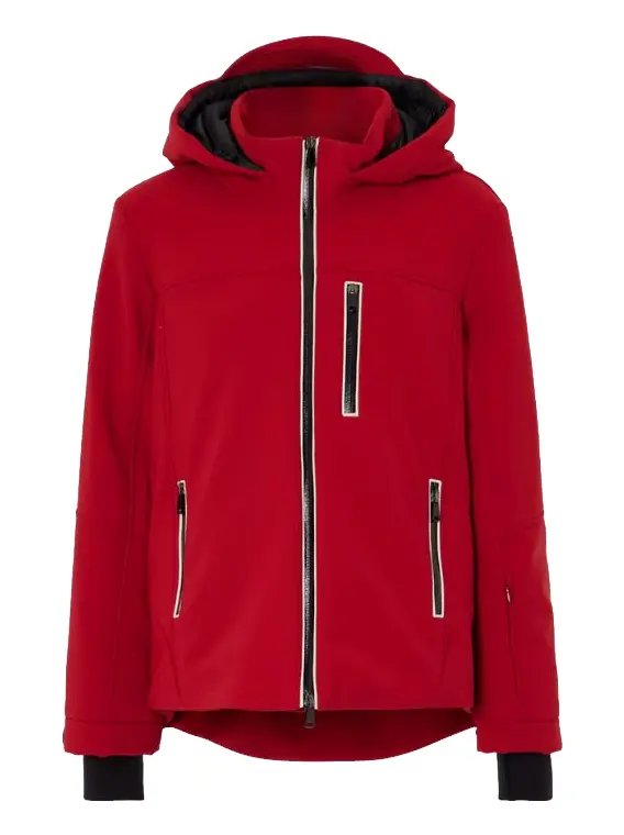 Brunello Cucinelli Hooded Ski Jacket - Red