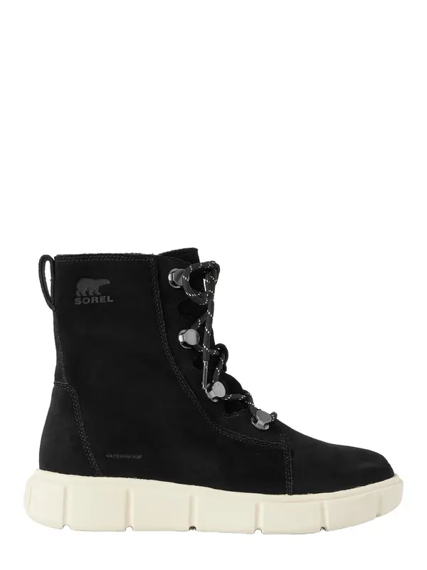 Sorel Explorer Iii Jane Ankle Boots - Black