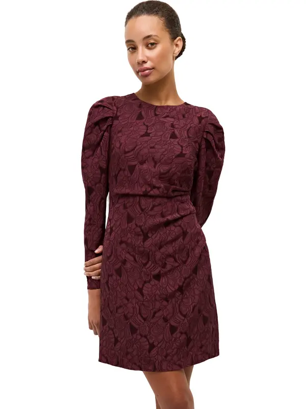 MARIE OLIVER Livia Mini Dress - Merlot