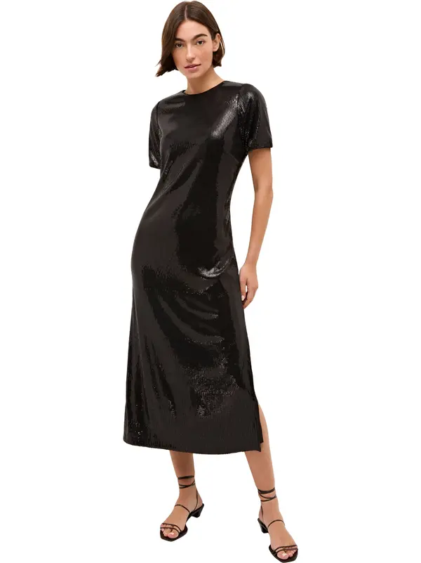 MARIE OLIVER Maxwell Sequin Dress - Black