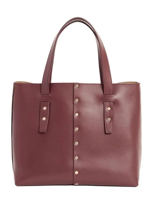 Fabiana Filippi Stud-embellished Tote Bag - Red