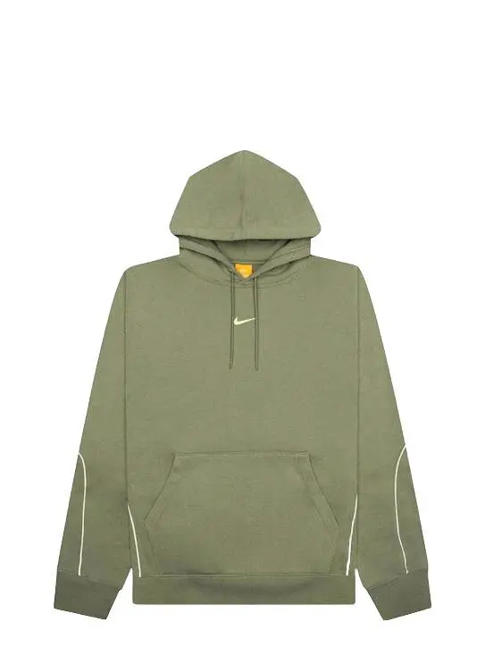 Nike X Nocta Nrg Fleece Cs Hoodie - Oil Green/light Liquid Lime