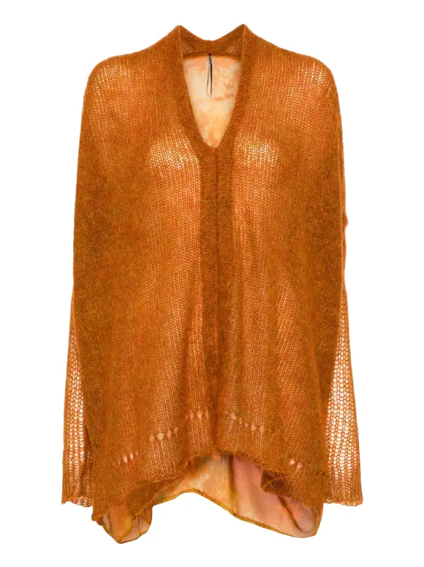 Masnada V-neck Jumper - Orange