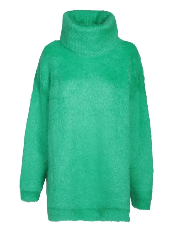 Gucci Pullover Mohair Dress - Green