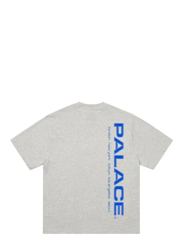 PALACE P Bitz T-shirt - Grey Marl