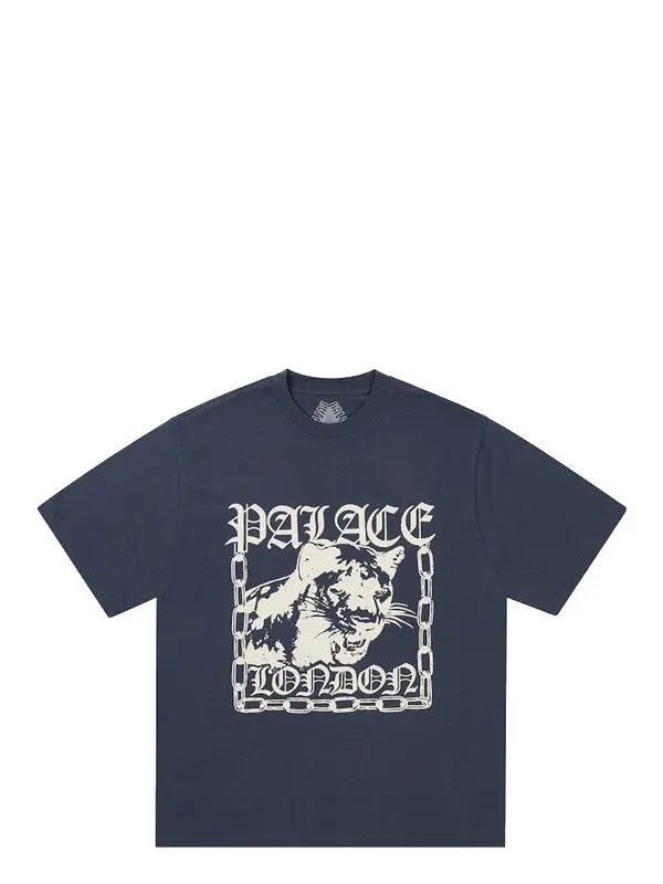 PALACE Panther T-shirt - Navy Blue