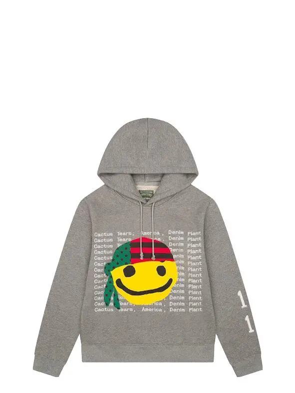 DENIM TEARS X Cpfm Cactus Tears Hoodie - Grey
