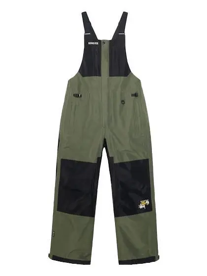 StÜssy X Mountain Hardwear Exposure Gore-tex Bib - Poblano/black