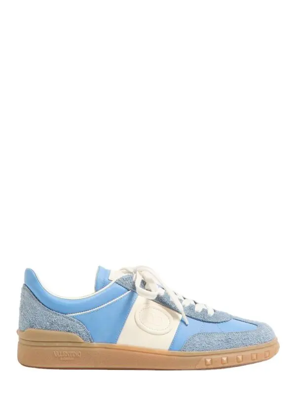 Valentino Garavani Upvillage Low-top Sneakers - Azure/ivory
