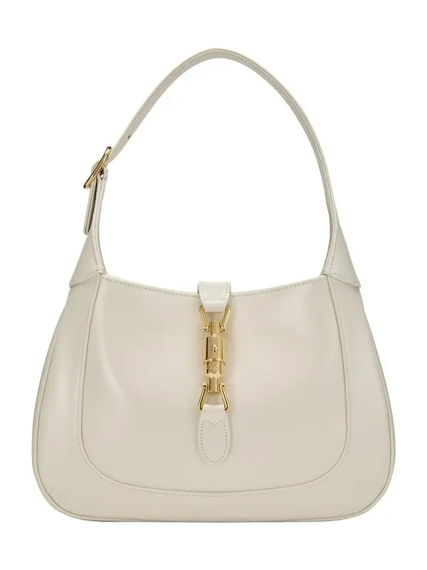 Gucci Leather Jackie Hobo Bag - White