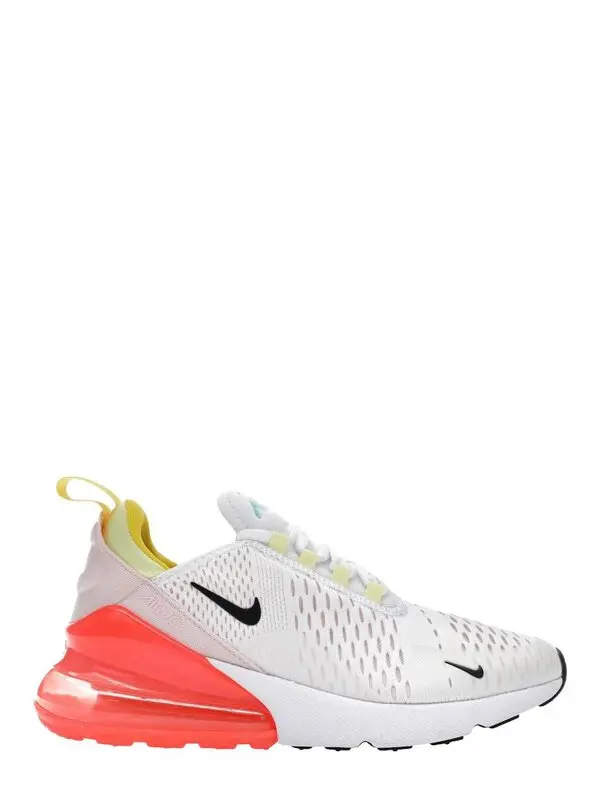 Nike Air Max 270 Sneakers - White/bright Crimson/pink Foam