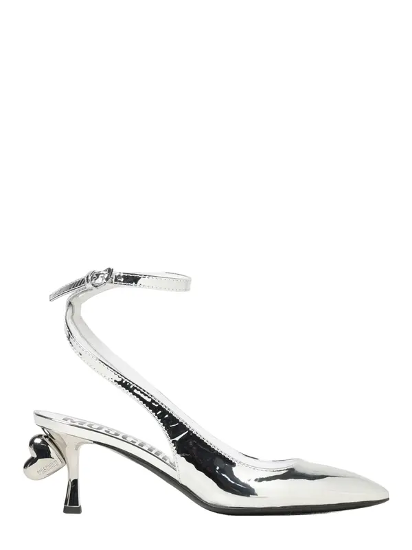 Moschino High Heel Shoes - Silver