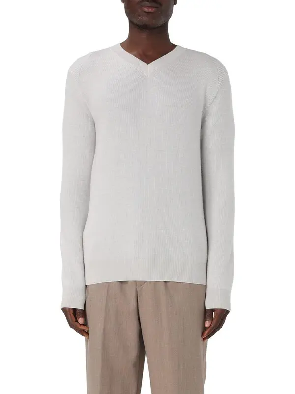 Brioni V-neck Sweater - White