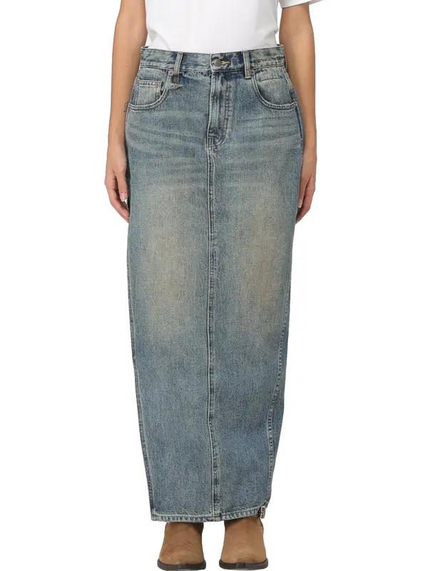 R13 Skirt - Denim