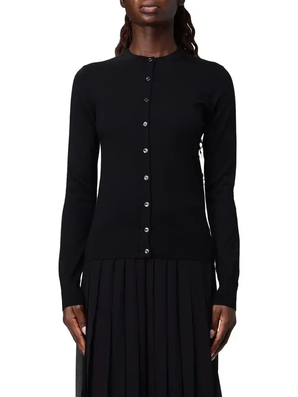 Dolce & Gabbana Ribbed Cardigan - Black
