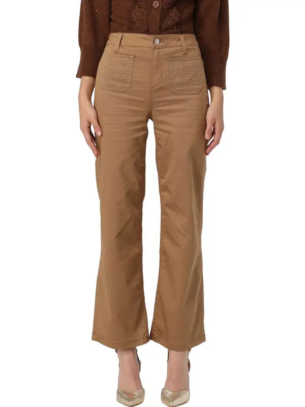 Liu Jo Trousers - Sand