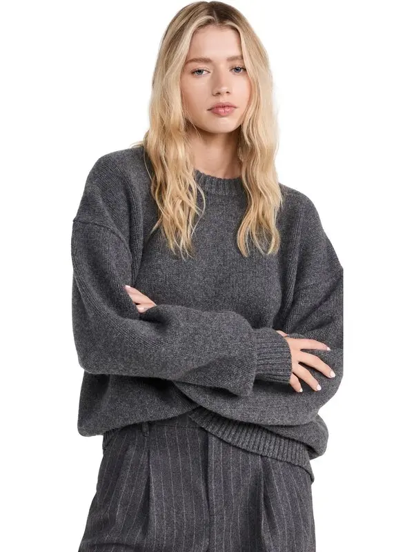 Sold Out NYC Signature Crew Sweater - Charcoal