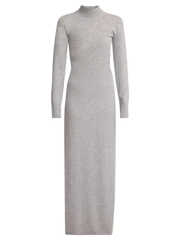 Proenza Schouler Annette Long-sleeve Maxi Dress - Grey Melange