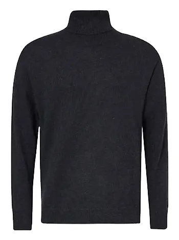 Eleventy Long-sleeve Wool Jumper - Black