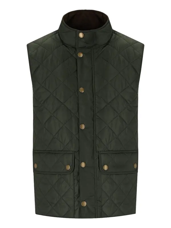 Barbour Lowerdale Sage Vest - Green