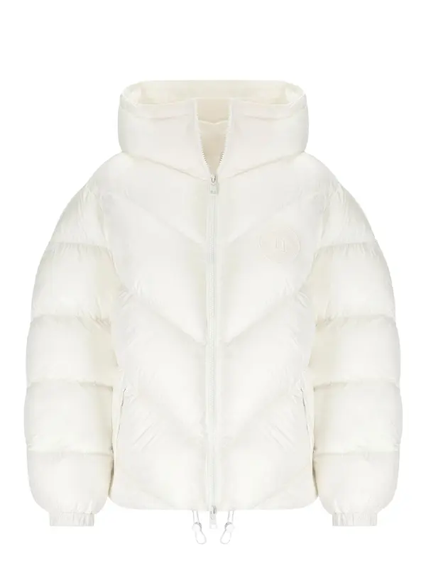 Elisabetta Franchi Padded Jacket - Ivory