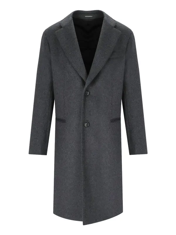 Emporio Armani Phantom Coat - Grey