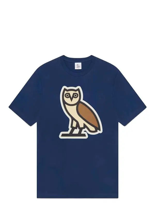 OVO Bubble Owl T-shirt - Navy Blue