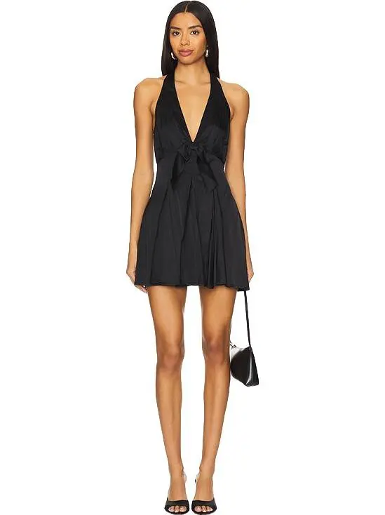 STONE COLD FOX X Revolve Harper Mini Dress - Black