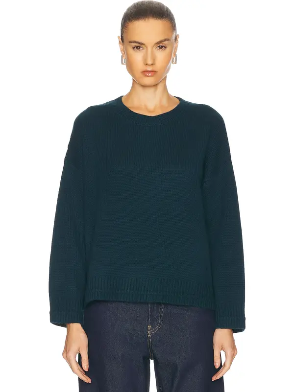 Sablyn Alston Boyfriend Crewneck Sweater - Compass