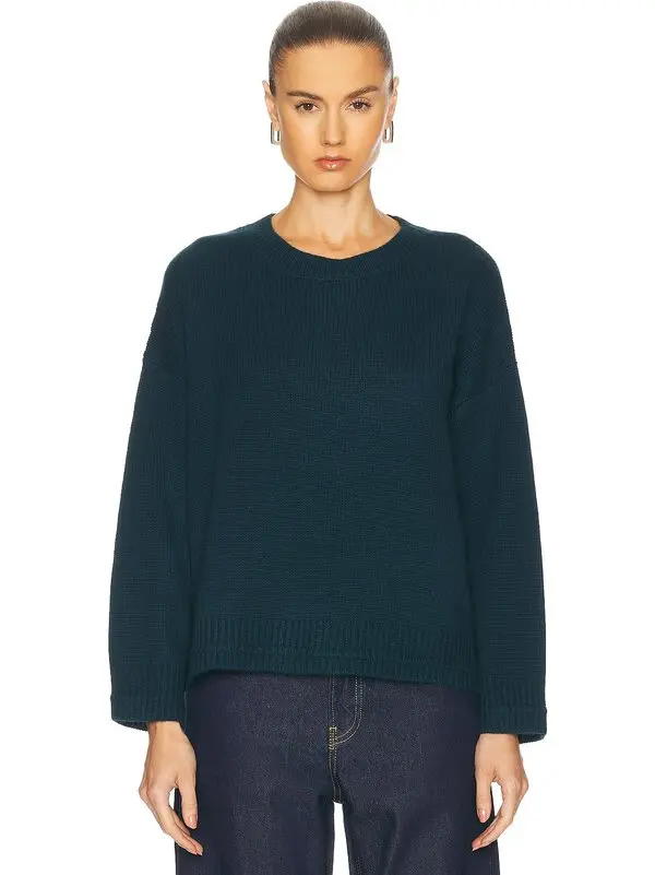 Sablyn Alston Boyfriend Crewneck Sweater - Compass