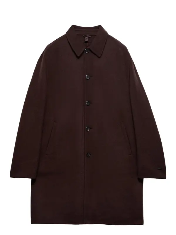Prada Cashmere Overcoat - Brown