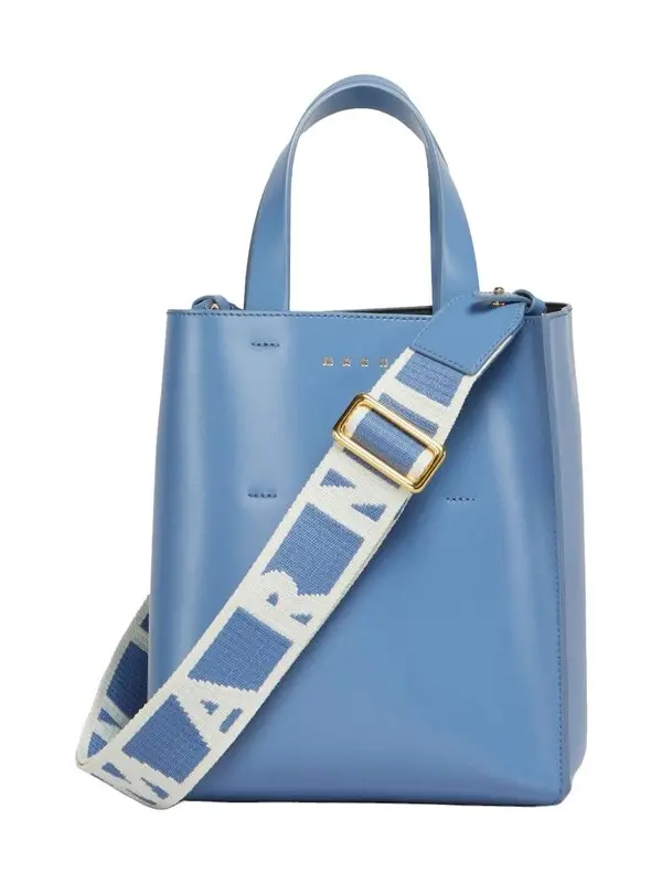 Marni Mini Museo Tote Bag - Blue