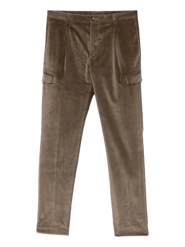 Tagliatore Corduroy Trousers - Brown