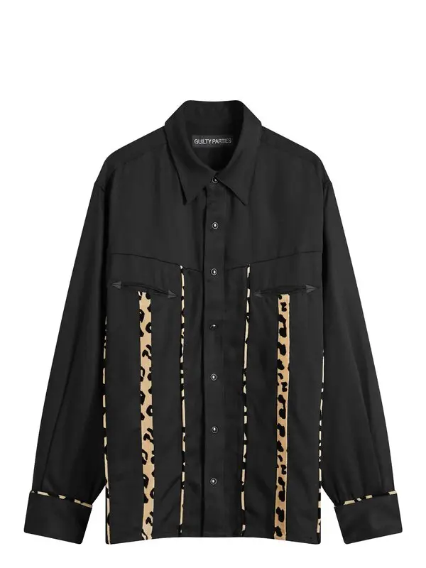 WACKO MARIA Type-3 Western Shirt - Black