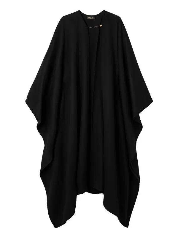 Loro Piana Maria Cashmere Wrap - Black