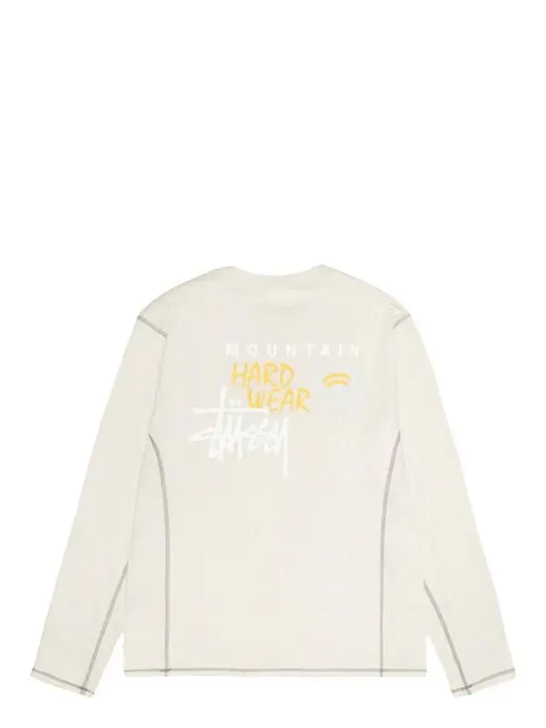 StÜssy X Mountain Hardwear Long Sleeve Tee Shirt - Stone
