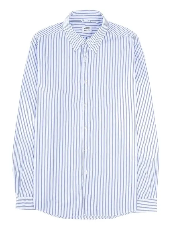Aspesi Striped Shirt - Blue